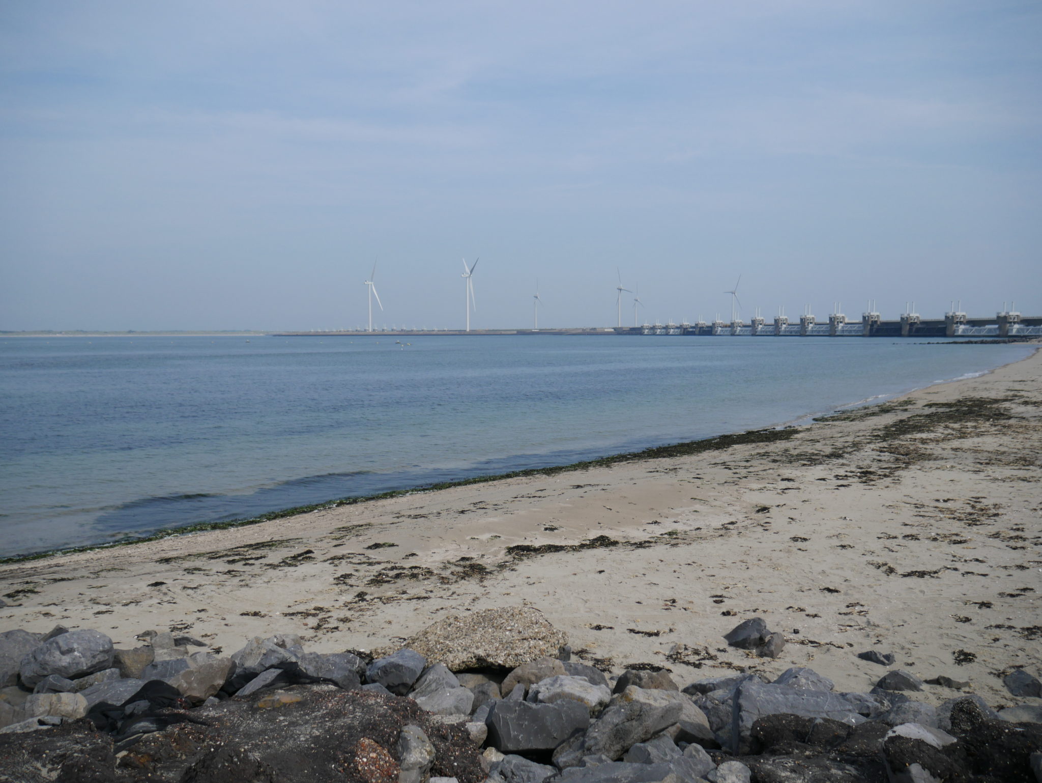 Barrage de l'Escaut Oriental en Camping-Car Pays-Bas